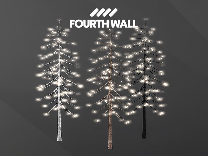 Second Life Marketplace [fourth Wall] Twinkle Trees